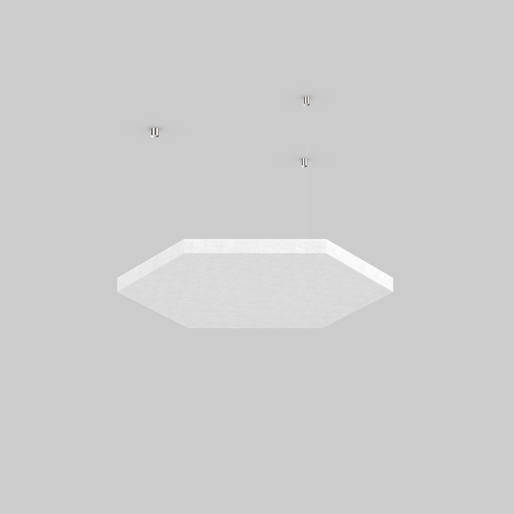 HEX-O MODULE FLAT suspended single + group | Luminarias