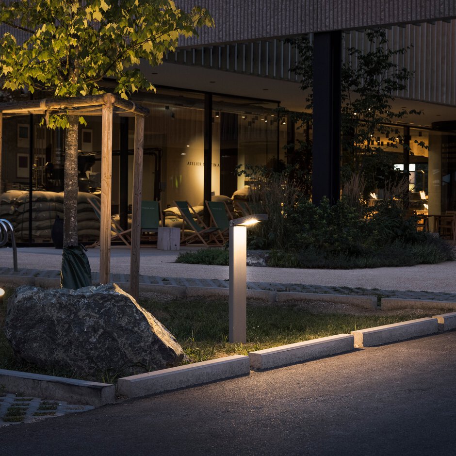 LED outdoor luminaires IP54-IP65 | Discreet look, robust