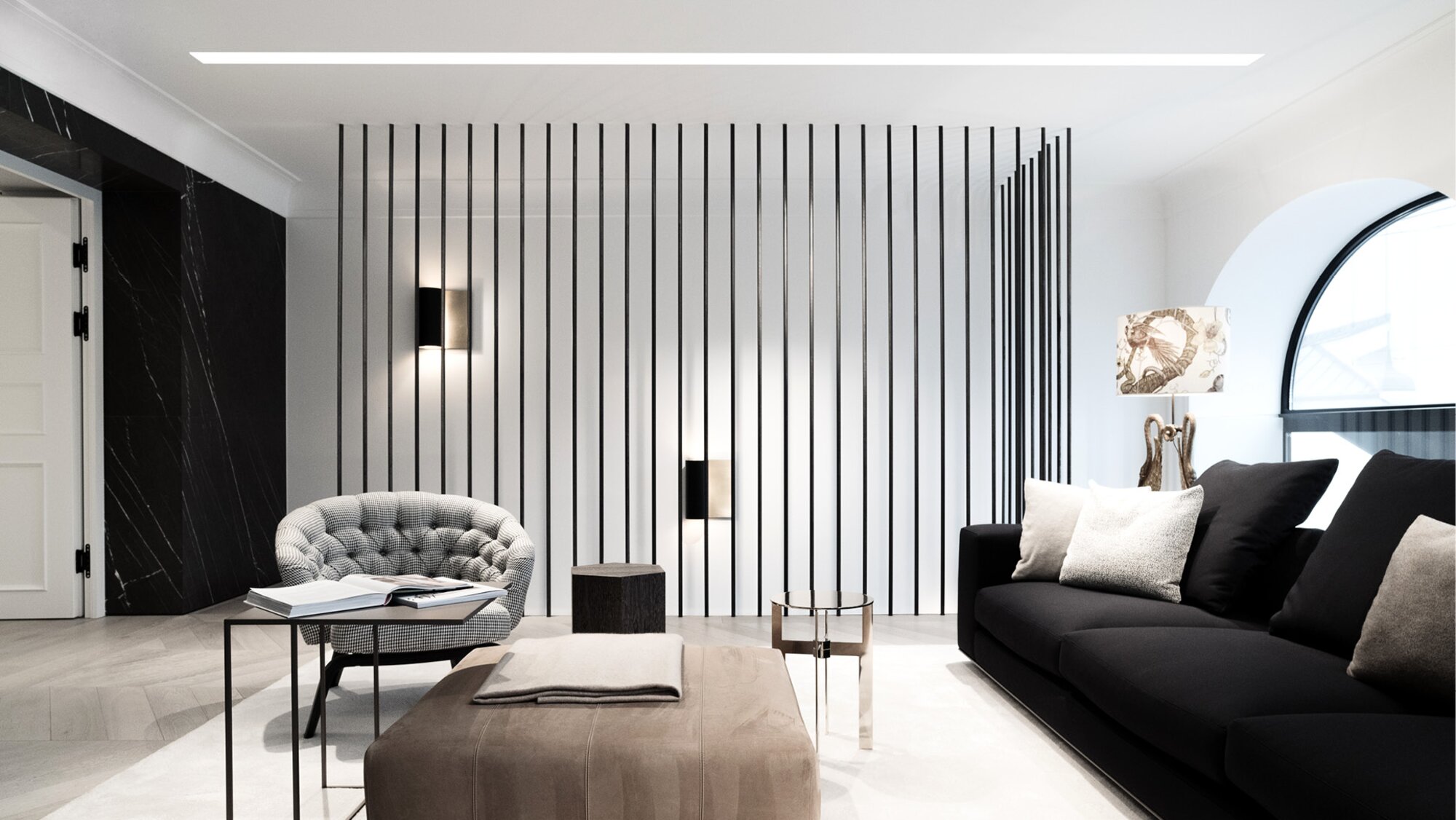 Lighting for living rooms: Optimum lighting for your interior | XAL