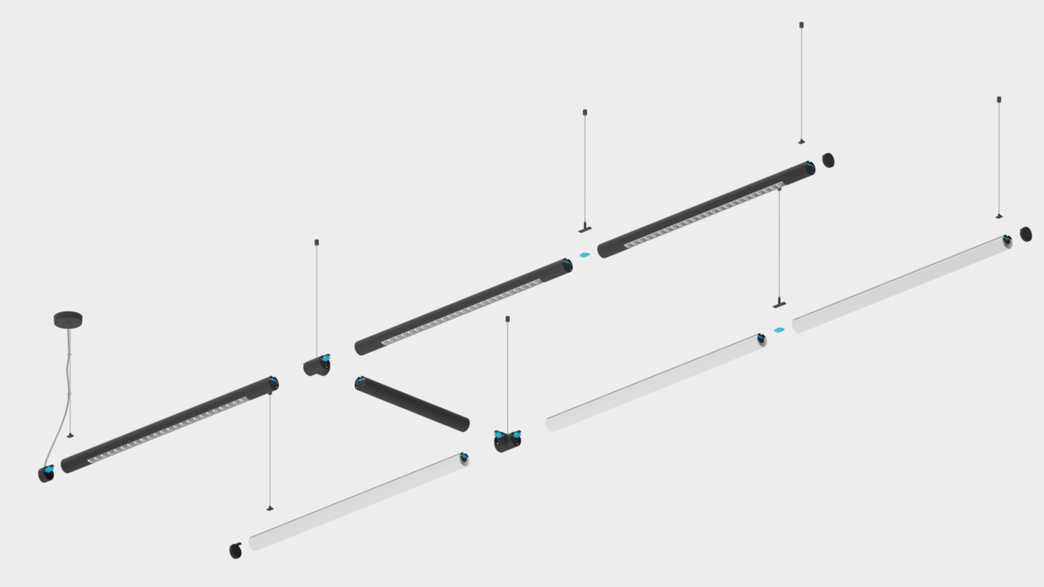 CONEX System Luminaires | Flexible Task and Room Lighting | XAL