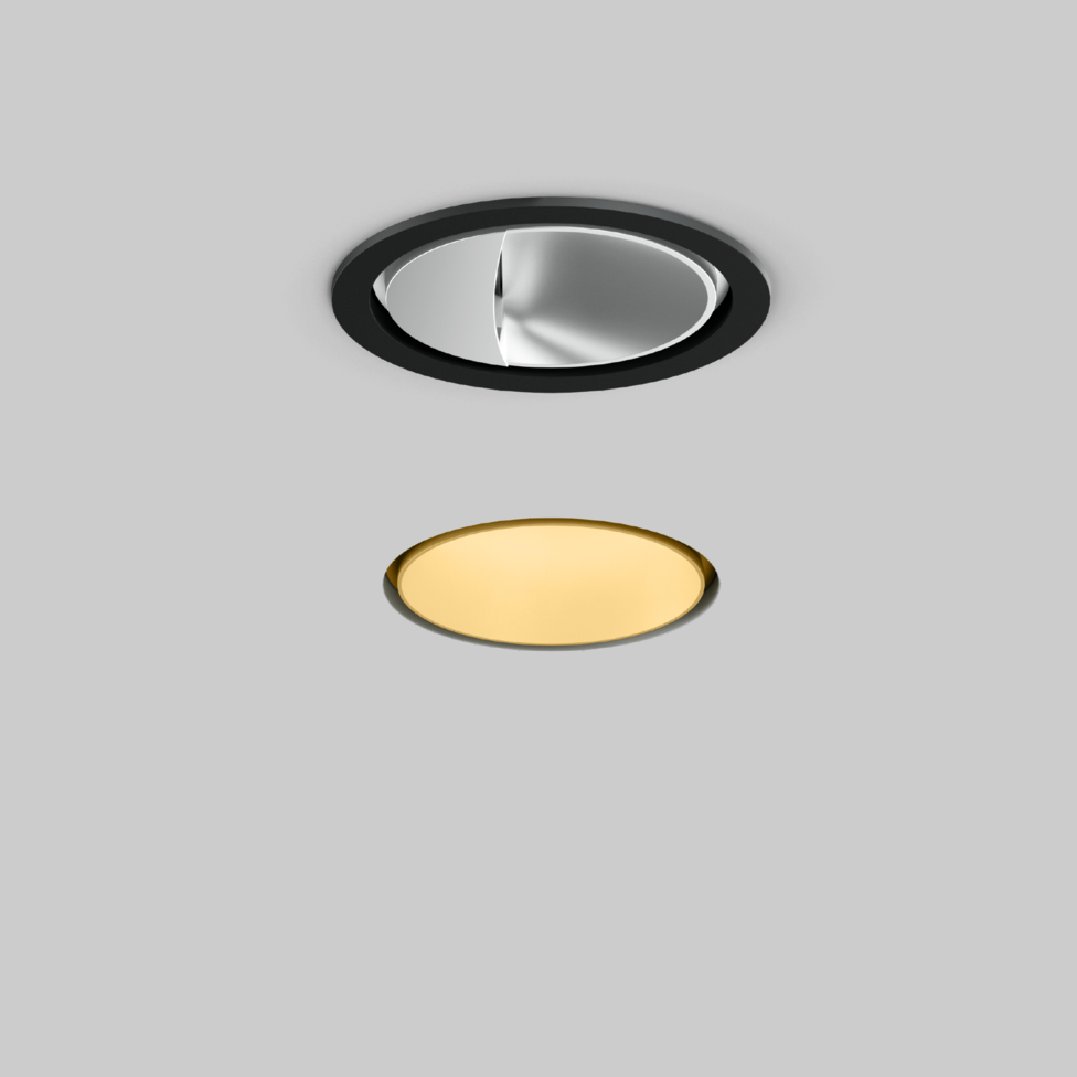 LED recessed spotlights and recessed spotlights in modern