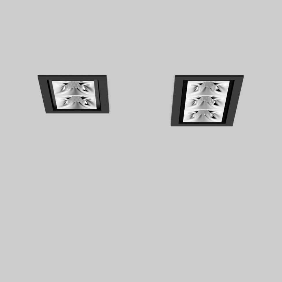 LED recessed spotlights and recessed spotlights in modern