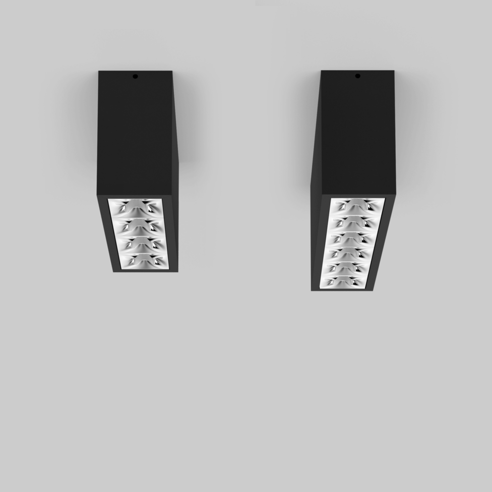 Surface-mounted LED spotlights available in many designs