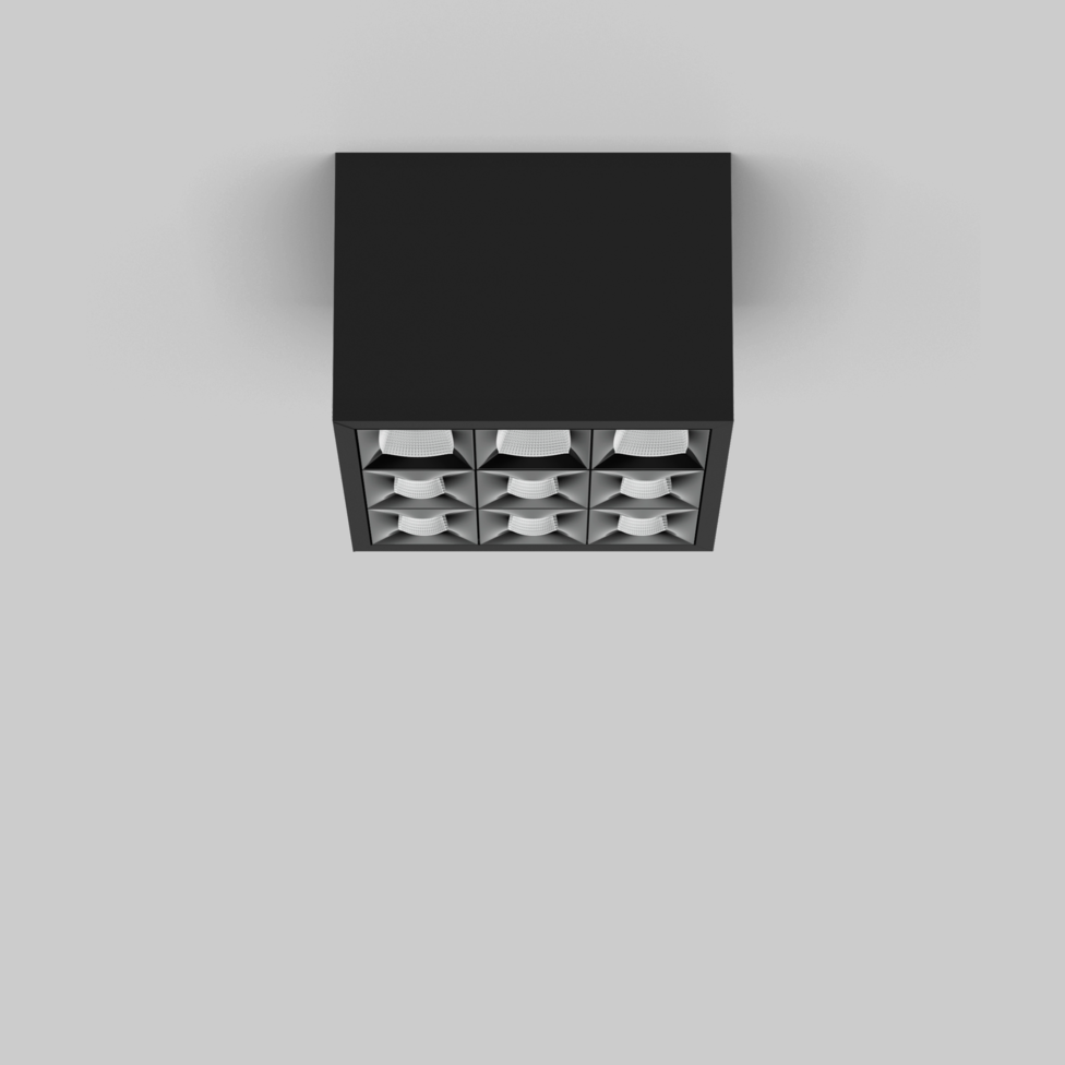 Surface-mounted LED spotlights available in many designs