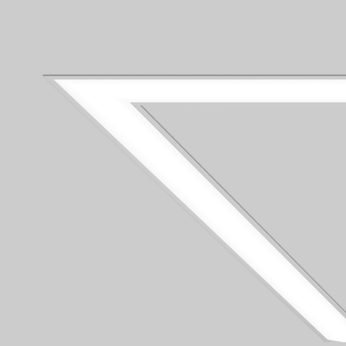 LED recessed luminaires | Minimalist design and effective