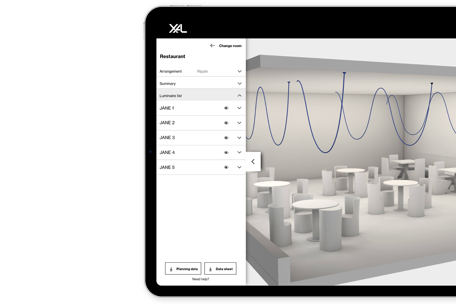 JANE - The Light Jungle - Luminaire | XAL