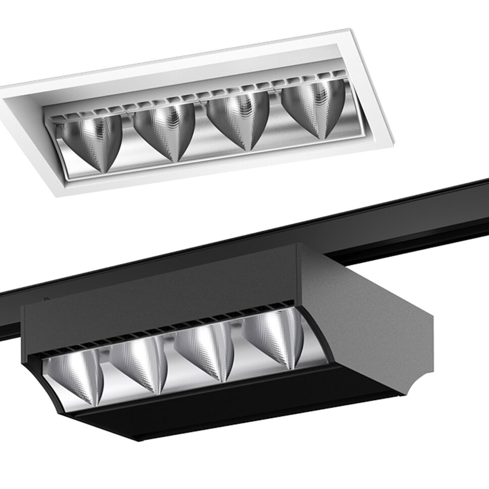 SQUADRO - High-precision aisle lighting - Luminaire | XAL