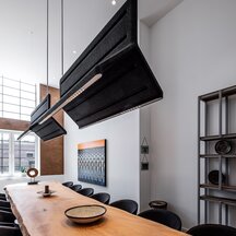 MUSE DOUBLE LIGHT acoustic suspended | Ceiling luminaires